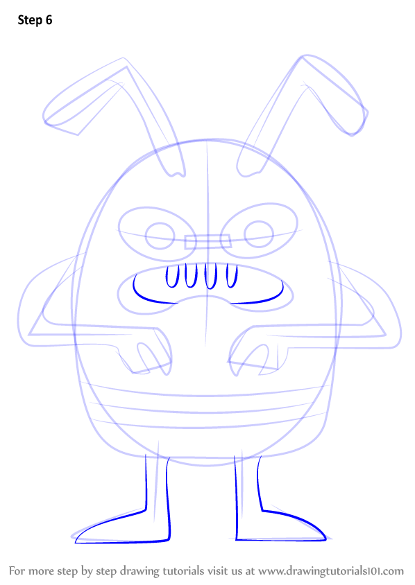 How to Draw Migosp from Undertale (Undertale) Step by Step ...