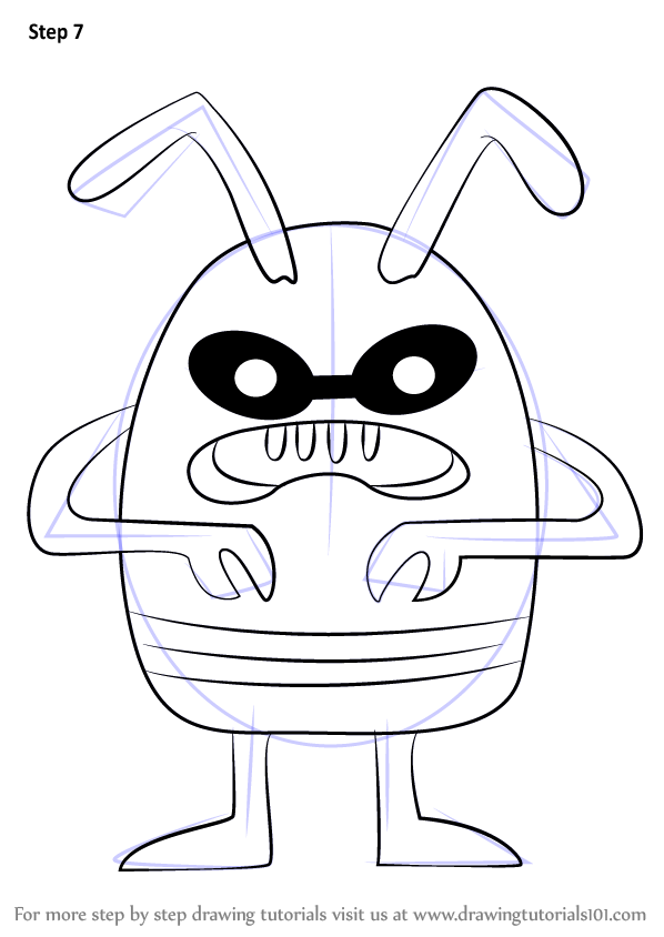 How to Draw Migosp from Undertale (Undertale) Step by Step ...