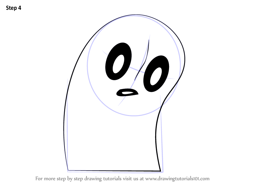 How to Draw Napstablook from Undertale (Undertale) Step by Step ...