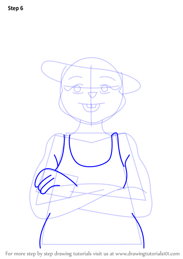 How to Draw Snowdin Shopkeeper from Undertale (Undertale) Step by Step ...