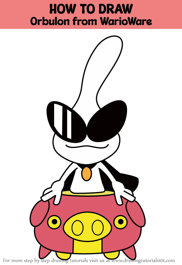 How to Draw Orbulon from WarioWare (WarioWare) Step by Step ...