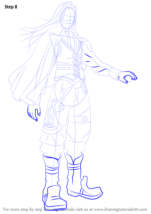 How to Draw Dunban from Xenoblade Chronicles (Xenoblade Chronicles ...