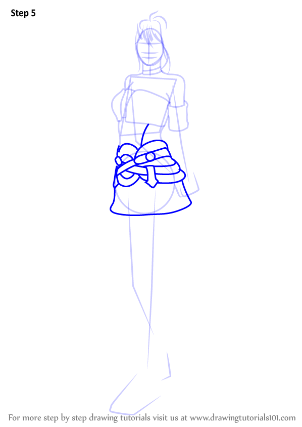 How to Draw Fiora from Xenoblade Chronicles (Xenoblade Chronicles) Step ...