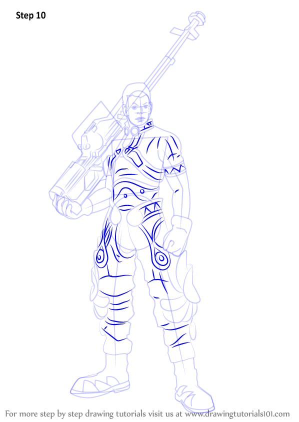 How to Draw Gadolt from Xenoblade Chronicles (Xenoblade Chronicles ...