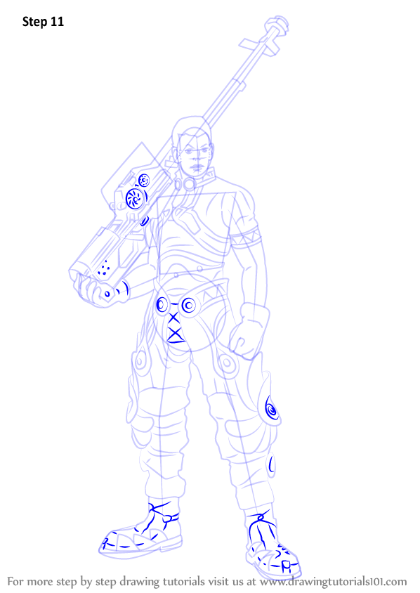 How to Draw Gadolt from Xenoblade Chronicles (Xenoblade Chronicles ...