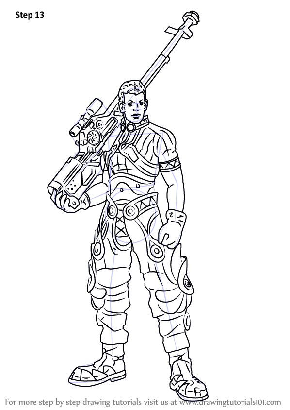 How to Draw Gadolt from Xenoblade Chronicles (Xenoblade Chronicles ...
