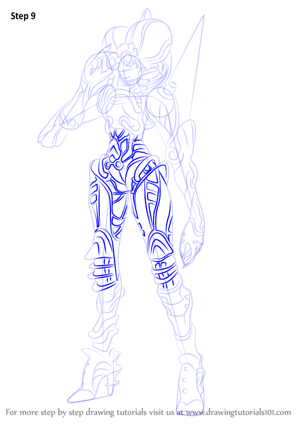 How to Draw Linada from Xenoblade Chronicles (Xenoblade Chronicles ...