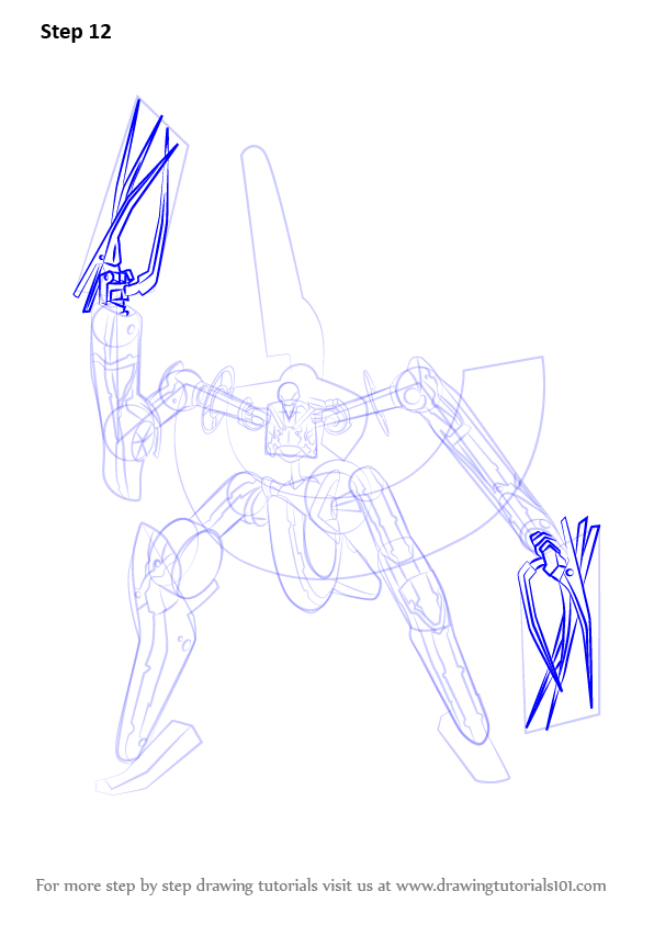 How to Draw Metal Face from Xenoblade Chronicles (Xenoblade Chronicles ...