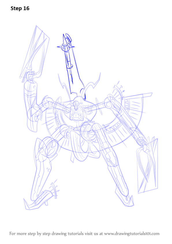How to Draw Metal Face from Xenoblade Chronicles (Xenoblade Chronicles ...