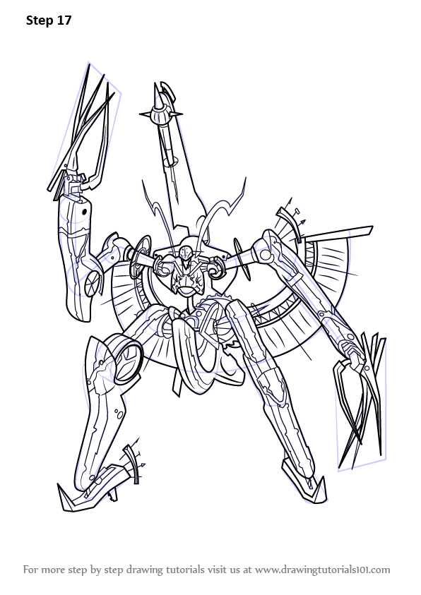 How to Draw Metal Face from Xenoblade Chronicles (Xenoblade Chronicles ...