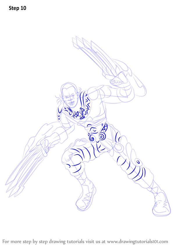 How to Draw Mumkhar from Xenoblade Chronicles (Xenoblade Chronicles ...