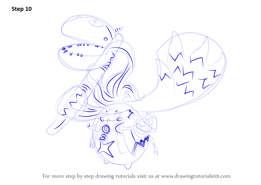 How to Draw Riki from Xenoblade Chronicles (Xenoblade Chronicles) Step ...