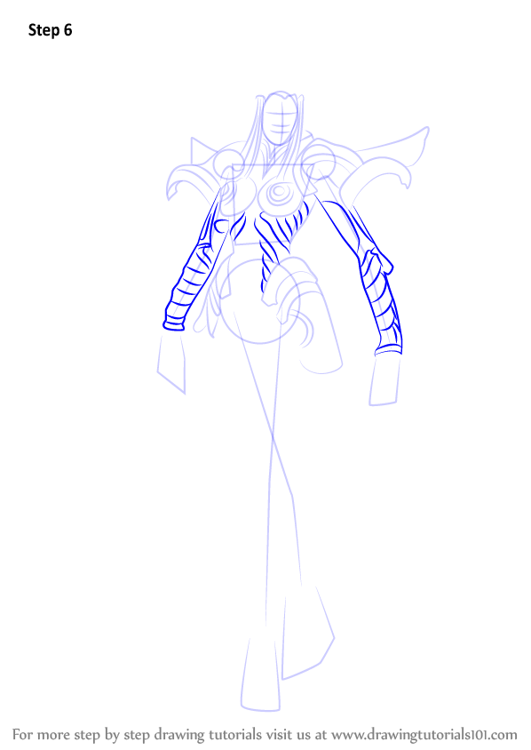 How to Draw Vanea from Xenoblade Chronicles (Xenoblade Chronicles) Step ...