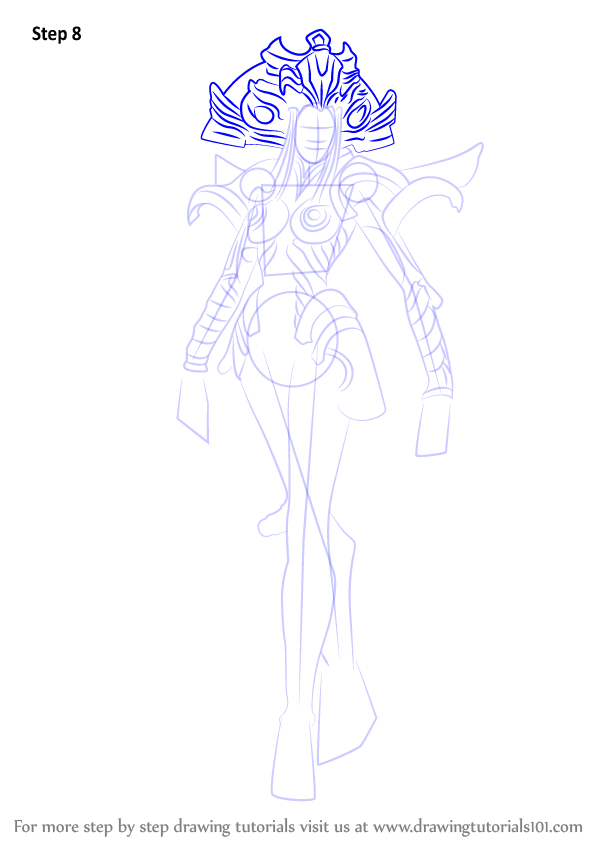 How to Draw Vanea from Xenoblade Chronicles (Xenoblade Chronicles) Step ...
