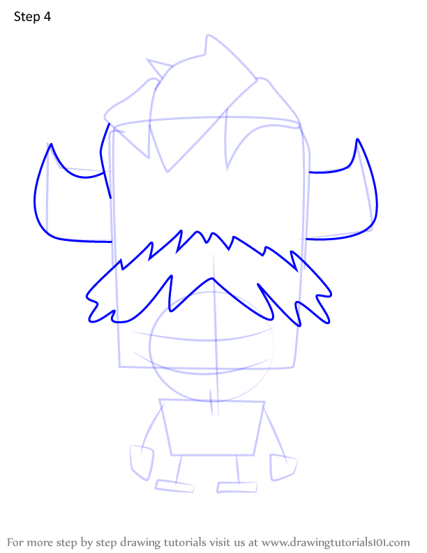 How to Draw Buck from Zooba (Zooba) Step by Step | DrawingTutorials101.com