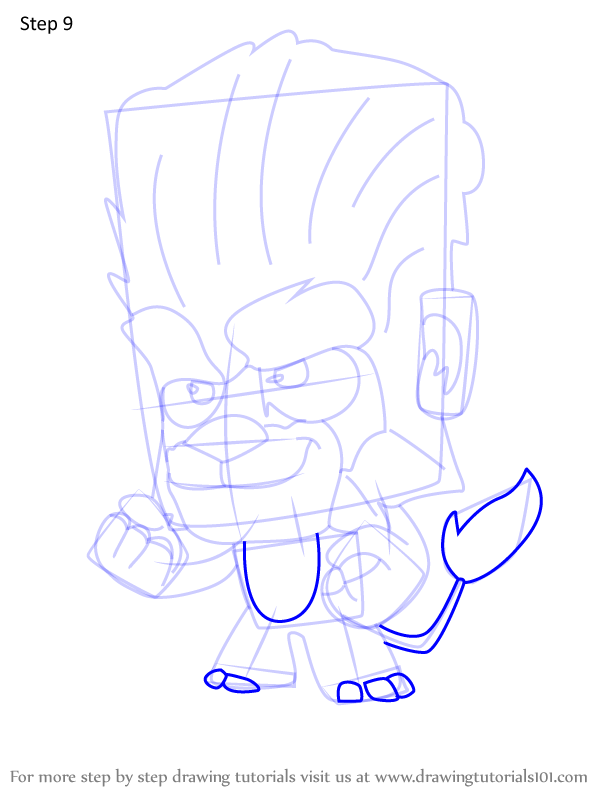 How to Draw Duke from Zooba (Zooba) Step by Step | DrawingTutorials101.com