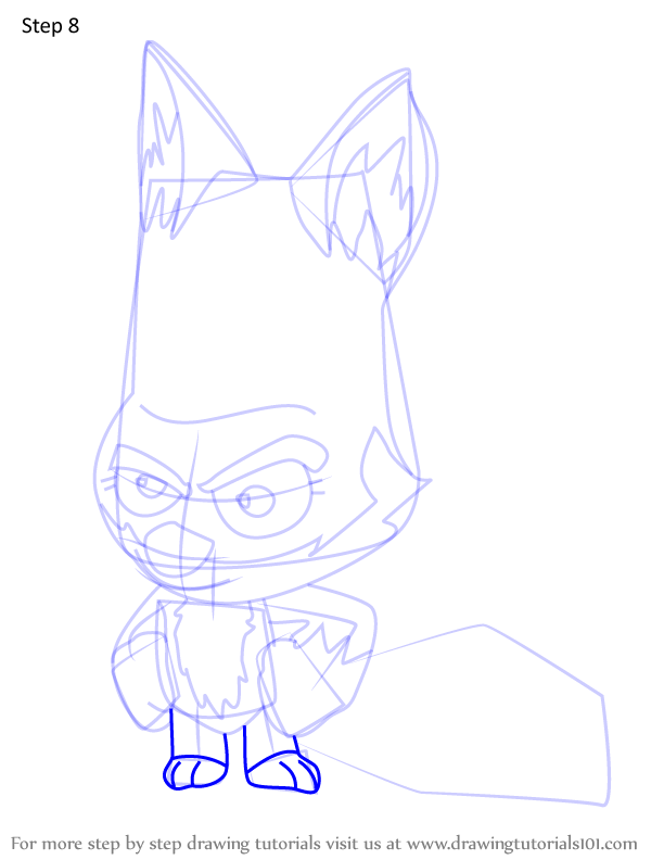 How to Draw Nix from Zooba (Zooba) Step by Step | DrawingTutorials101.com