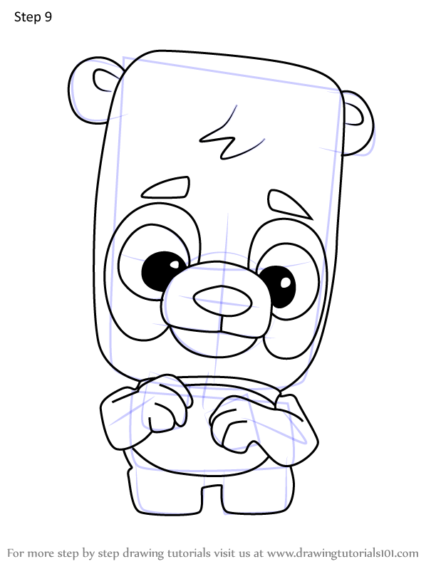 How to Draw Ollie from Zooba (Zooba) Step by Step | DrawingTutorials101.com