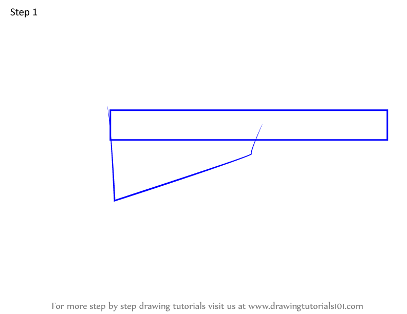 How to Draw Colt Revolver (Pistols) Step by Step | DrawingTutorials101.com