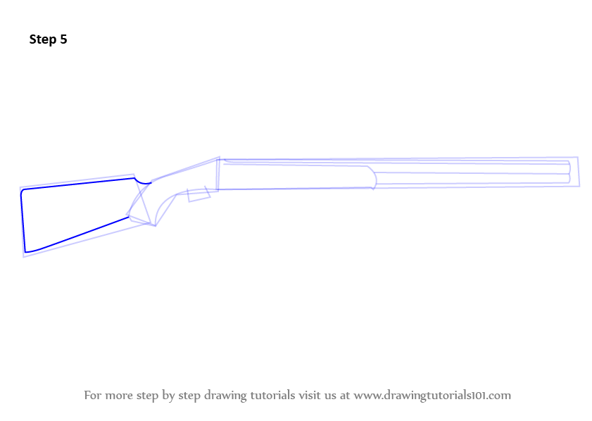 Simple Shotgun Drawing
