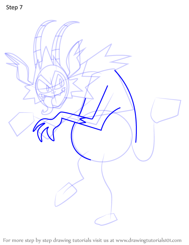 How to Draw Krampus from Chikn Nuggit (Chikn Nuggit) Step by Step ...