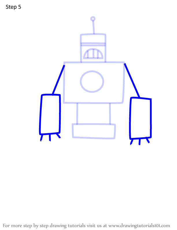 How to Draw Giant Robot from Dick Figures (Dick Figures) Step by Step ...