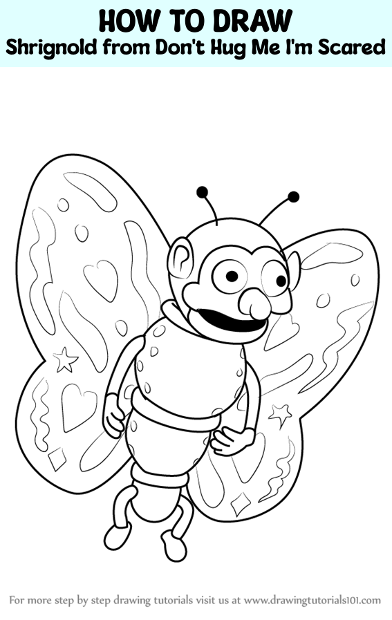 How to Draw Shrignold from Don't Hug Me I'm Scared (Don't Hug Me I'm ...