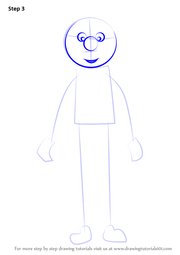 How to Draw Yellow Guy from Don't Hug Me I'm Scared (Don't Hug Me I'm ...