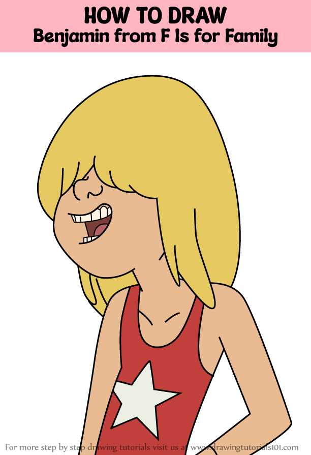 How to Draw Benjamin from F Is for Family (F Is for Family) Step by ...