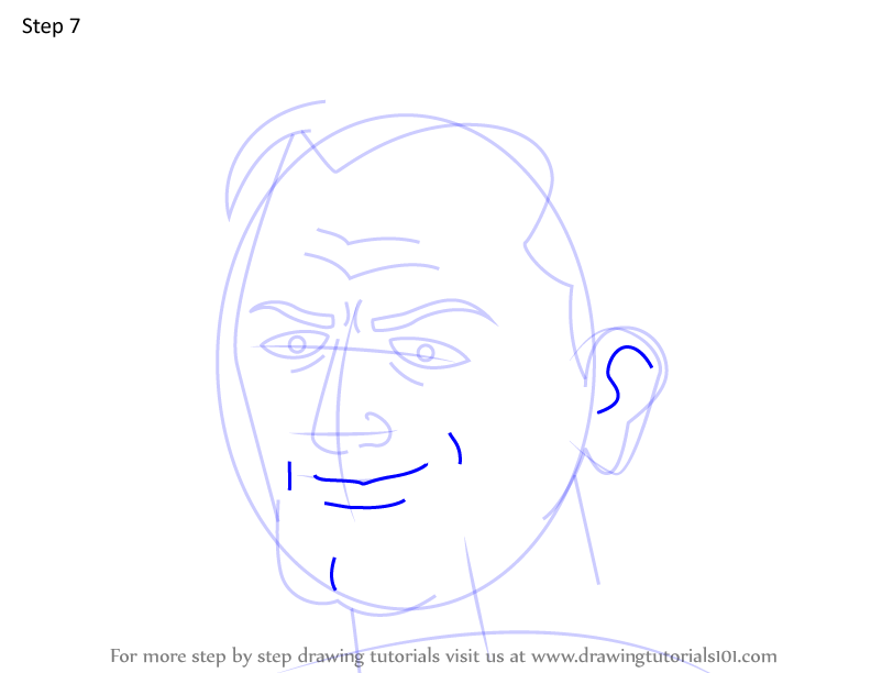 How to Draw Chet Stevenson from F Is for Family (F Is for Family) Step ...