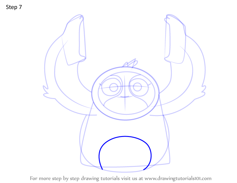 How to Draw Lime Green Slooth from Hanazuki (Hanazuki) Step by Step ...