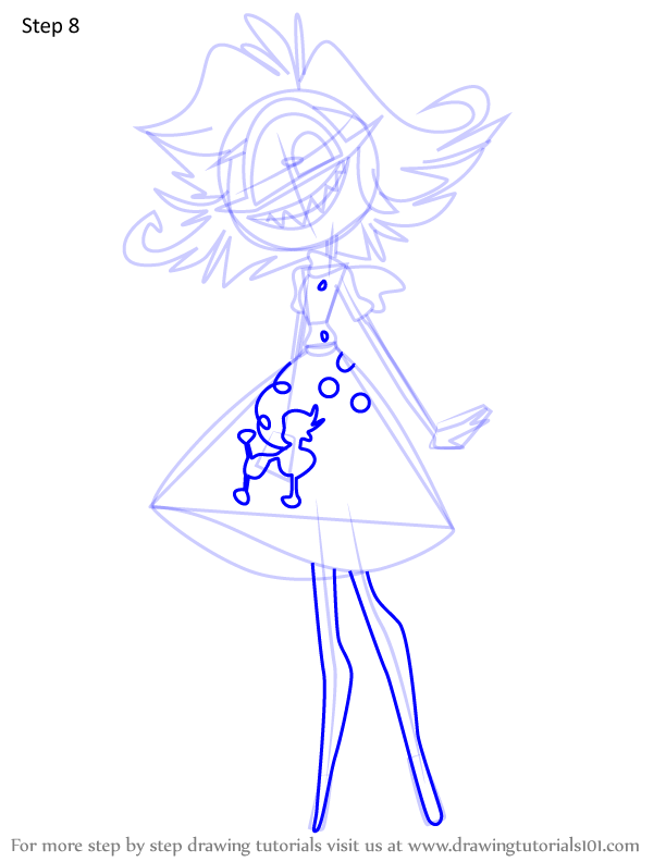 How to Draw Niffty from Hazbin Hotel (Hazbin Hotel) Step by Step ...