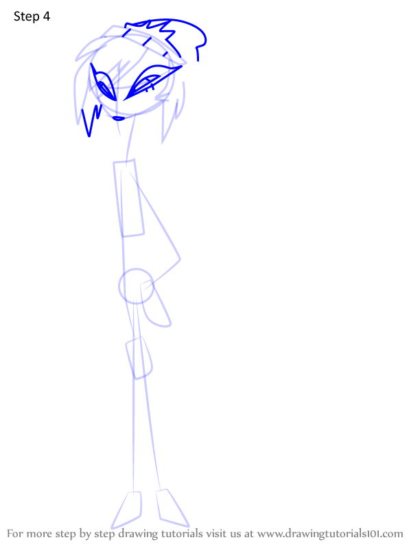 How to Draw Octavia from Hazbin Hotel (Hazbin Hotel) Step by Step | DrawingTutorials101.com