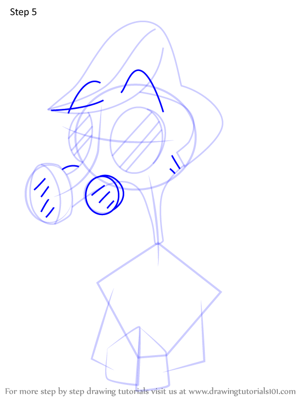 How to Draw Tom Trench from Hazbin Hotel (Hazbin Hotel) Step by Step | DrawingTutorials101.com