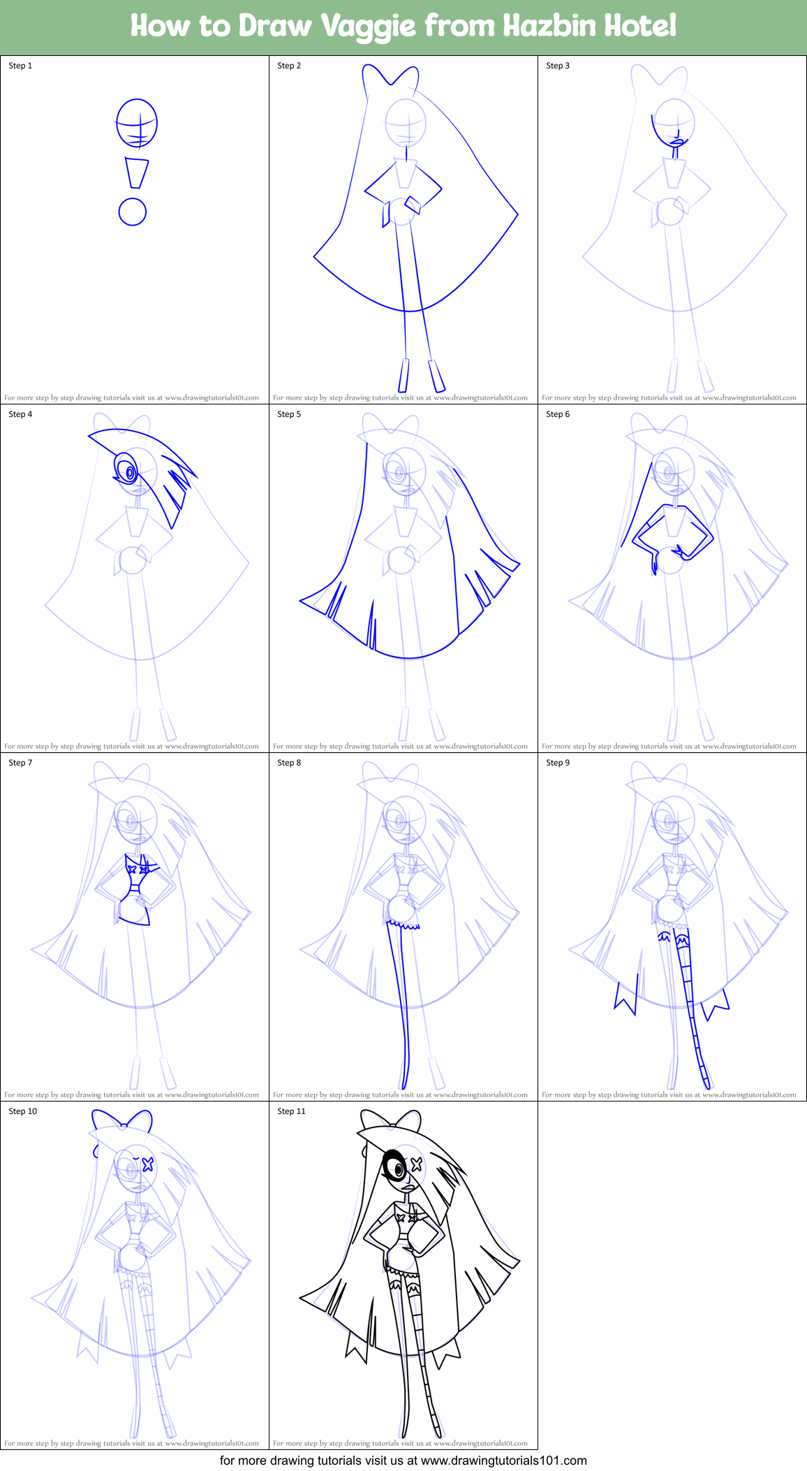 How To Draw Niffty From Hazbin Hotel Hazbin Hotel Step By Step hazbin How To Draw Niffty From Hazbin Hotel Hazbin Hotel Step By Step hazbin