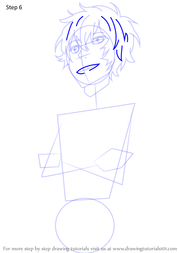How to Draw Aiden from Lumine (Lumine) Step by Step ...