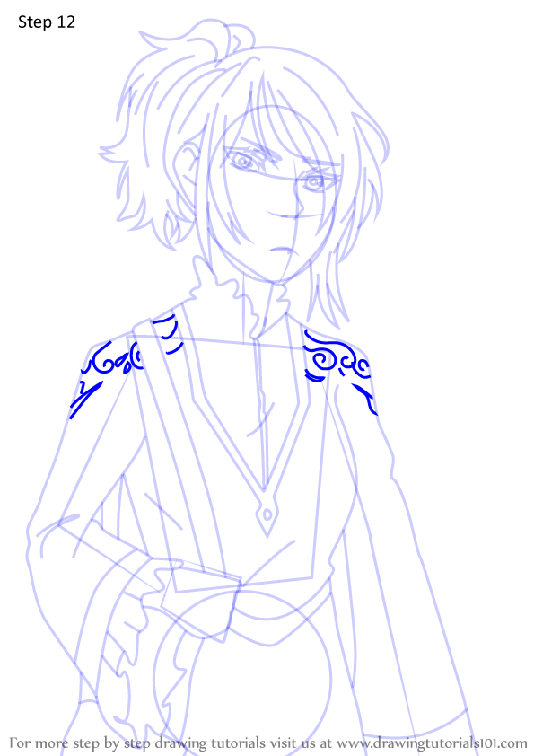 How to Draw Elena from Lumine (Lumine) Step by Step ...