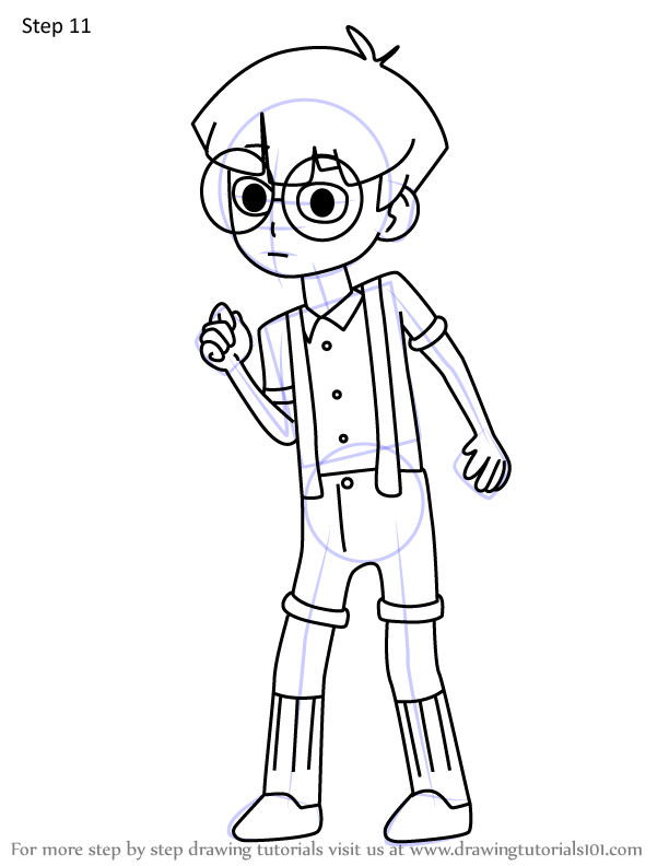 How to Draw Eugene from Nomad of Nowhere (Nomad of Nowhere) Step by ...