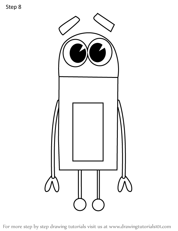 How to Draw Carl from StoryBots (StoryBots) Step by Step ...
